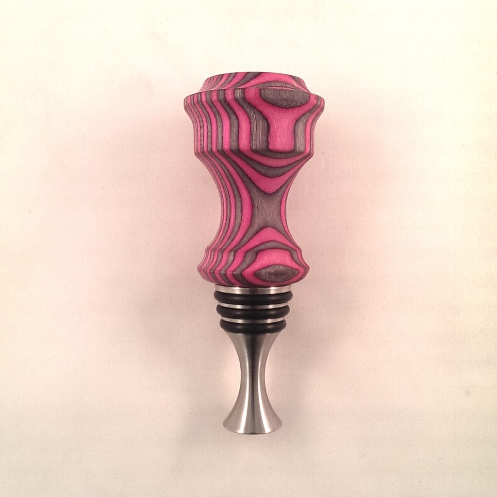 Colored SpectraPly Wood Blocks - Pink Lady